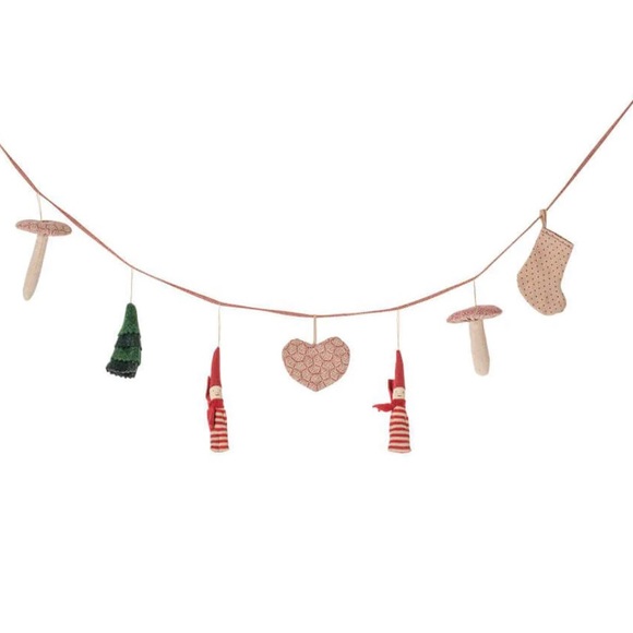 Maileg | Holiday | Maileg Christmas Fabric Garland | Poshmark